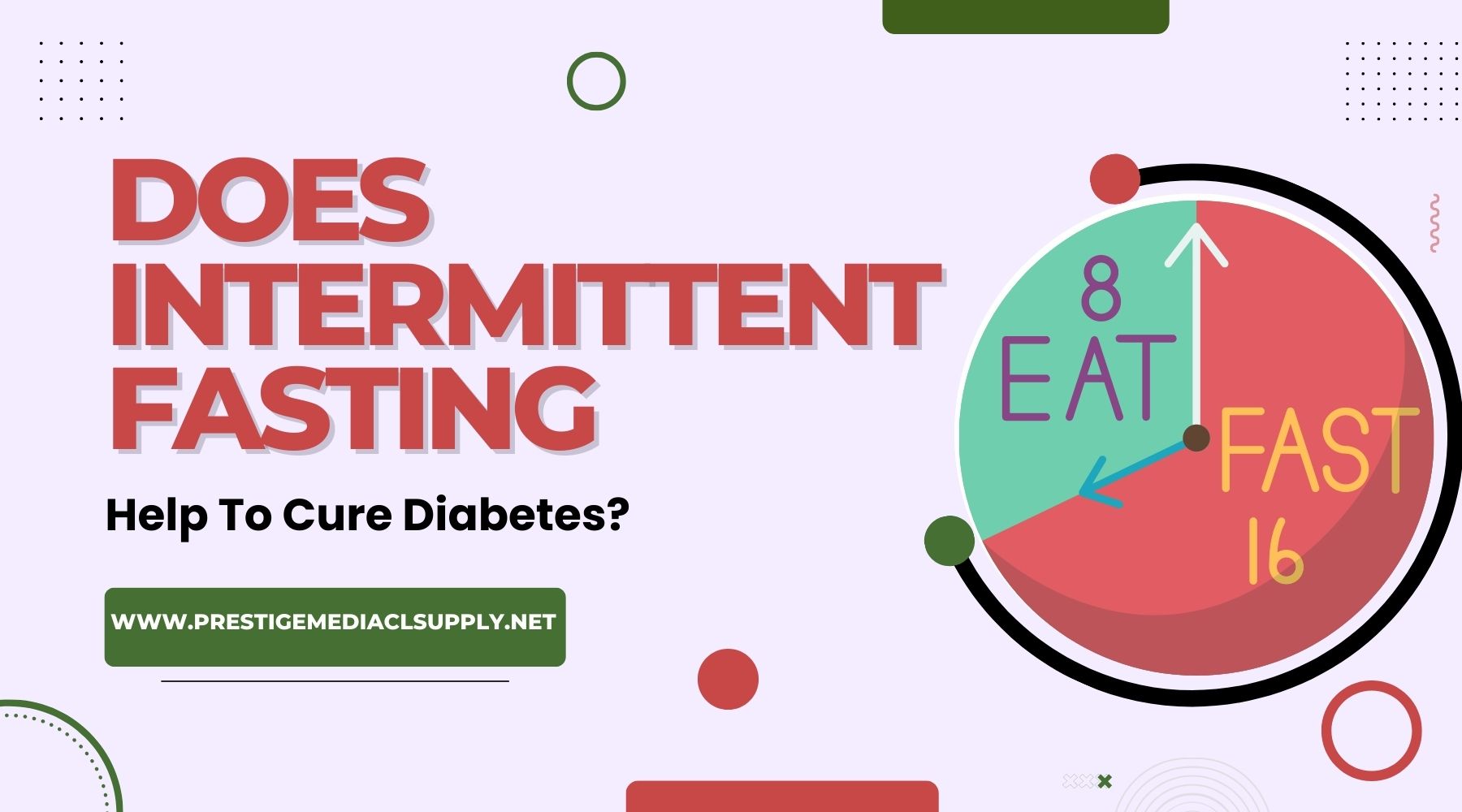 Does Intermittent Fasting Help to Cure Diabetes? – Prestige Medical Supply